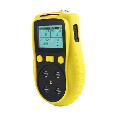 China YT-1200H Portable 4-in-1 Gas Detector 2500mAh Battery IP65 Industrial Safety Monitor for sale