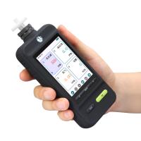 China Color Display Single O3 Portable Gas Detector Show Both Curve And Data With Flashlight for sale
