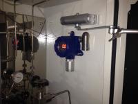 China Fixed Wall Mounted Ammonia Gas Detector 0-100 PPM NH3 Tester for Farm Online Detection for sale