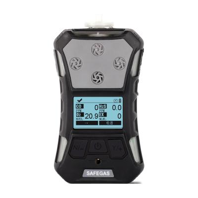 China IECEX ATEX Certified SKY3000-M4 Handheld Multi-Gas Detector for LEL O2 H2S CO with 15+ Hour Battery Life for sale