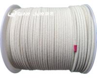China 5.5*5.5mm Braided Kevlar Aramid Rope Flame Retardant High Temperature Resistant for sale