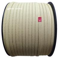 China 100% 250m Kevlar Aramid Rope And Roller Sleeves For Glass Tempering Furnace for sale