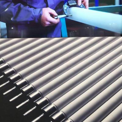 China Annealing Furnace Fused Silica Ceramic Roller 99.8% Silica Fused Roller for sale