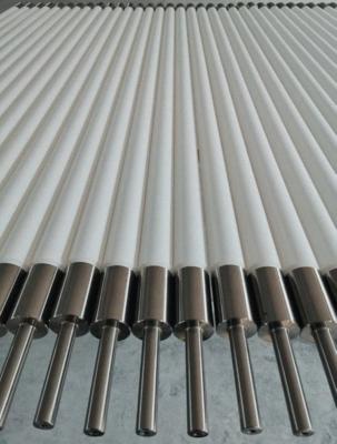 China Quartz Ceramic Fused Silica Roller TamGlass Glasston Industrial Ceramic Rollers for sale