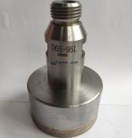 China Customized Sintered Diamond Drill Bits 65mm Diameter Diamond Core Drills For Glass for sale