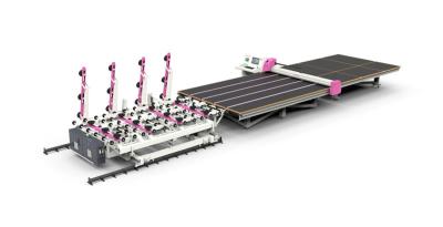 China 3mm-19mm CNC Glass Cutting Machine Automatic Glass Cutter 13kw for sale