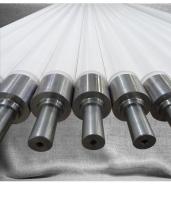 China Glasston Tamglass Northglass Fused Silica Ceramic Roller For Glass Processing Furnace for sale