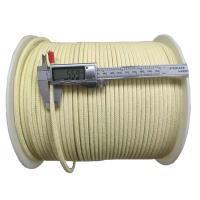 China High Strength Kevlar Aramid Rope 1000lbs Tensile Strength Kevlar Aramid Yarn for sale
