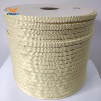 China 5.5x5.5mm Kevlar Aramid Rope Glass Tempering Furnace Roller Rope for sale