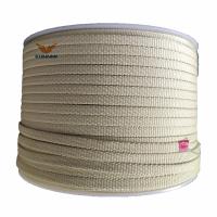 China 100% 250m Kevlar Aramid Rope And Roller Sleeves For Glass Tempering Furnace for sale