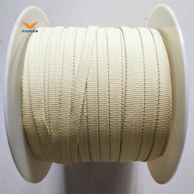 China 12*1.2mm Braided Kevlar Cord Heat Resistance Kevlar Braided Rope Customizable for sale