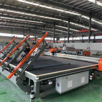 China 13Kw CNC Glass Cutting Machine Full Auto Glass Cutting Equipment for sale