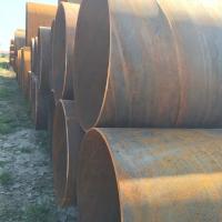 China Black SSAW Steel Pipe X52 X65 G3444 Jis ,  A525 En10255 Tube for sale