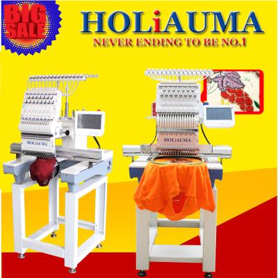 China Top quality single head high speed 15 needles computer embroidery machine like feiya embroidery machine price for sale