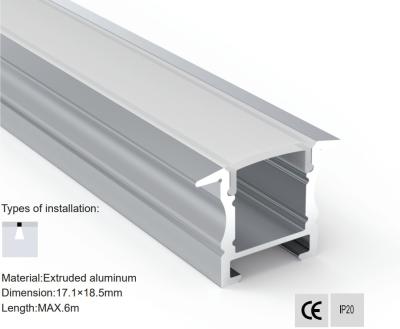 China Aluminum Profile 17x18.5mm High-Strength Lightweight Extrusion for Industrial Applications for sale