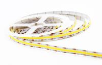 China LEDCORP Custom 12W IP65 Waterproof COB Flex Strip 180° High Density No Spot Light for Aluminum Profiles for sale
