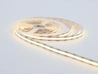 China LEDCORP Custom 12W IP65 Waterproof COB Flex Strip 180° High Density No Spot Light for Aluminum Profiles for sale