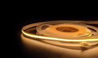 China LEDCORP 48V COB LED Strip 10W/m Max 20m Flexible High Density 180° Lighting for sale