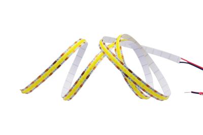 China LEDCORP Mini Cut 11.36mm 24V COB Flex Strip 5m per Pack 250m per Box High Density No Light Spot for sale