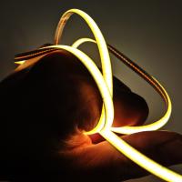 China LEDCORP Ultra Slim 5mm COB Flex Strip 100lm/W High CRI90 No Spot Light for sale