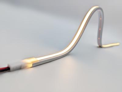 China LEDCORP 10W/m COB Flex Strip Neon Structure IP67 180° High Density 100lm/W for sale