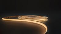 China LEDCORP Free Cut COB Flex Strip IP67 100lm/W High CRI90 for Building Facade Illumination for sale