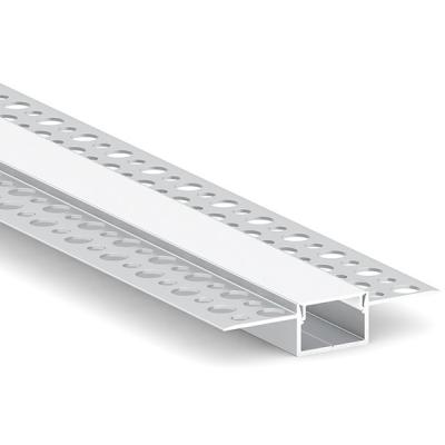 China 65mm x 35mm Aluminum Profile LED Linear Lighting Recessed Type with PC or Milky Cover for sale