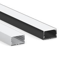 China 65mm x 35mm Aluminum Profile LED Linear Lighting Recessed Type with PC or Milky Cover for sale