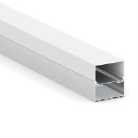China 65mm x 35mm Aluminum Profile LED Linear Lighting Recessed Type with PC Milky Cover for sale