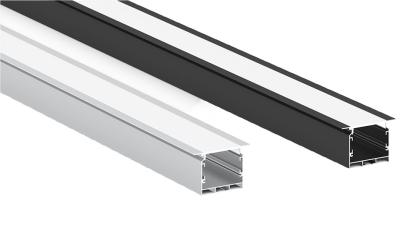China LEDCORP Aluminum Profile Recessed Embedded Groove 2M for Sustainable LED Lighting Design for sale
