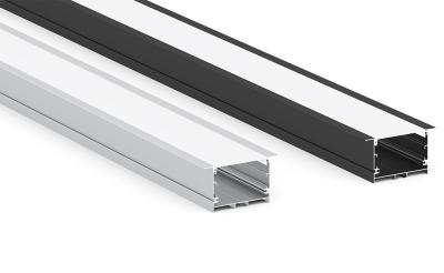 China LEDCORP® Aluminum Profile Recessed for LED Linear Light with Customized Color and Temperature for sale