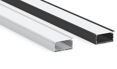 China LEDCORP® Customized Aluminum Profile Recessed/Embedded/Reture Groove for Linear Light Assembly for office for sale