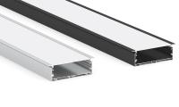 China LEDCORP® Customized Aluminum Profile Recessed/Embedded/Reture Groove for Linear Light Assembly for office for sale