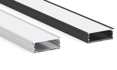 China LEDCORP® Customized Aluminum Profile Recessed/Embedded/Reture Groove for Linear Light Assembly for office for sale