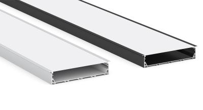 China LEDCORP® Customized Aluminum Profile Recessed/Embedded/Reture Groove for Linear Light Assembly for office for sale
