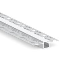 China LEDCORP Customized Aluminum Profile Recessed Linear Light Assembly 10mm Width for Office for sale