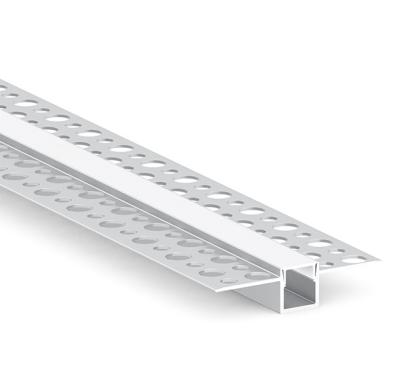 China LEDCORP Customized Aluminum Profile Recessed Linear Light Assembly 10mm Width for Office for sale