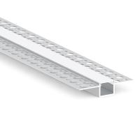 China LEDCORP Customized Aluminum Profile Recessed Linear Light Assembly 10mm Width for Home Office for sale