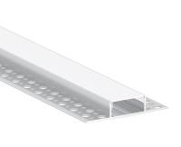 China LEDCORP Customized Aluminum Profile Recessed Groove for Linear Light Assembly 10mm Width 2m Length for sale