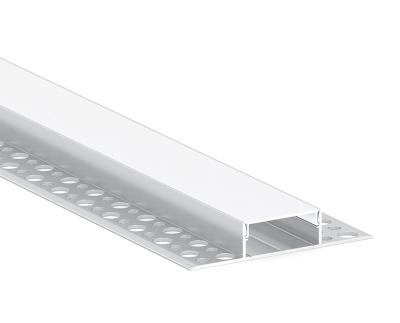 China LEDCORP Customized Aluminum Profile Recessed Groove for Linear Light Assembly 10mm Width 2m Length for sale