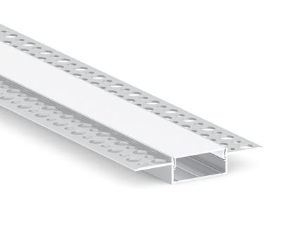 China LEDCORP Customized Aluminum Profile Recessed Groove for Linear Light Assembly 10mm Width 2m Length for sale