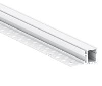 China LEDCORP Customized Aluminum Profile Recessed Groove for Linear Light Assembly 10mm Width 2m Length for sale