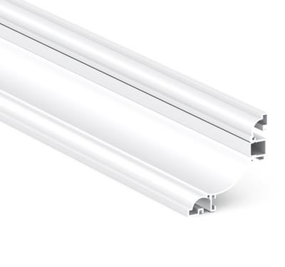 China LEDCORP Customized Aluminum Profile Recessed Groove for Linear Light Assembly 10mm Width 2m Length for sale