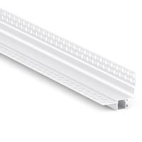 China LEDCORP Customized Aluminum Profile Return Groove for Linear Light System 2m Length for sale