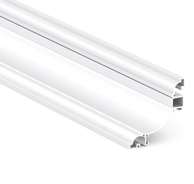 China LEDCORP Customized Aluminum Profile Return Groove for Linear Light Systems 2m Length for sale