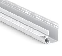 China LEDCORP Customized Aluminum Profile Return Groove for Linear Light Systems 2m Length for sale
