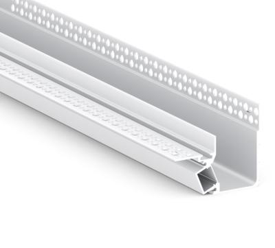 China LEDCORP Customized Aluminum Profile Return Groove for Linear Light Systems 2m Length for sale