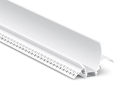 China LEDCORP® Aluminum Profile Pendant/Return Groove/Bend for LED Linear Light Customized Dimension for sale