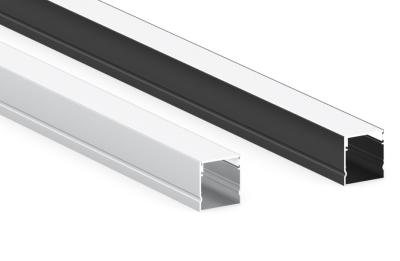 China LEDCORP® Surface Mounted LED Lighting with Customized Aluminum Profile High Light Efficiency For Office Gym Hotel for sale