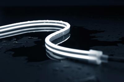 China LEDCORP Neon Flex Side Bend Pro 24V DC IP67 5M Roll 90+ CRI Silicone LED Strip for sale